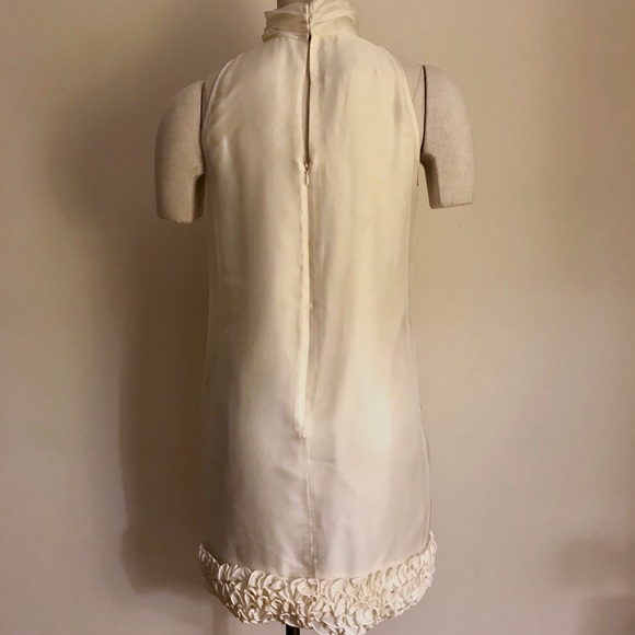 Robin Brouillette | Dresses | Robin Brouilette Cream Chiffon Cocktail ...